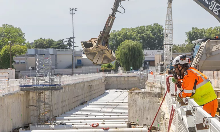 Les travaux de la Ligne C à Toulouse ⋅ Toulouse Mairie Métropole, site officiel.